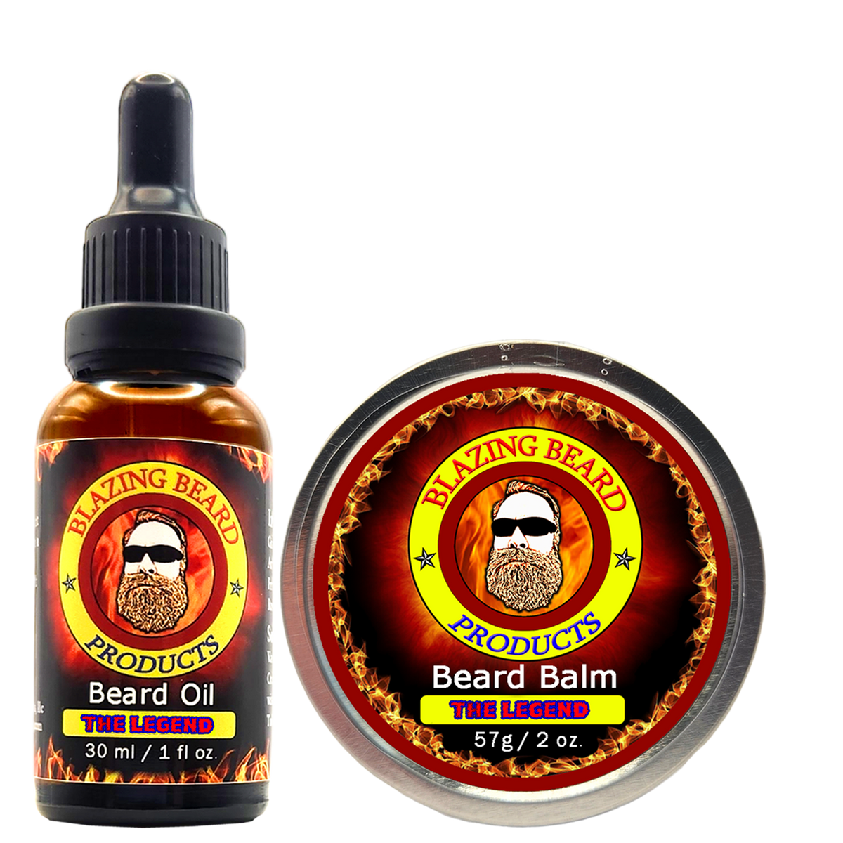 Beard Oil and Balm - The Legend – Blazing Beard Products